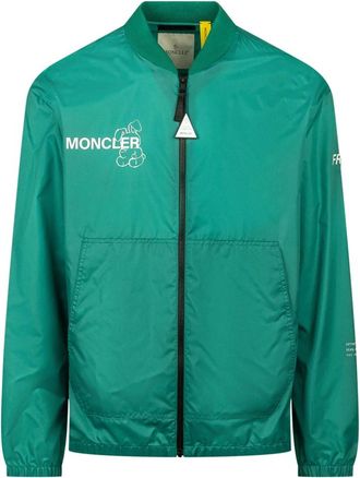 Moncler Homme, Vestes, Vert, Taille: M Ostria Bomber Jacket