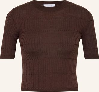 Rich & Royal Strickshirt braun