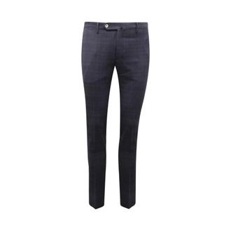 PT01 Schmale Wollmischungshose Blau Modell 202 - - Trousers - Herren - Blau - XL