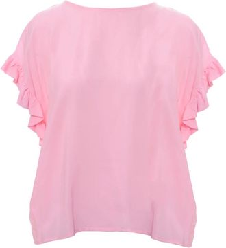 Souvenir Femme, Blouses et Chemises, Rose, Taille: 40 FR Blouse style chemise