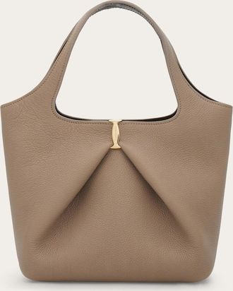 Ferragamo Damen Fiocco Totebag (S) Braun