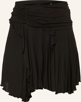 Isabel Marant Marant &Eacute;toile Jerseyrock Rosinda Mit Volants schwarz