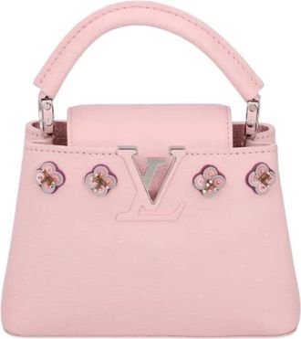 Louis Vuitton Pre-owned Hanami Capucines Mini - Femme - Pre-owned - Rose - Taille: ONE Size