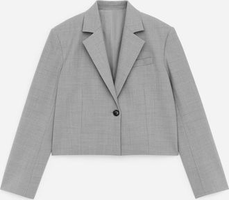Arket Kurzer Blazer -Grau