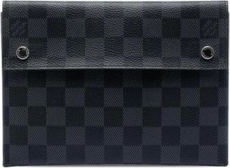 Louis Vuitton Pre-owned Alpha Pochette MM - Femme - Pre-owned - Gris - Taille: ONE Size