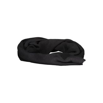 North Sails Schwarzer Baumwollschal mit Logo - - Accessories - Herren - Schwarzk - ONE SIZE