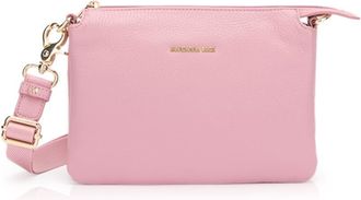 Mandarina Duck Damen Clutch Mellow Leather, Pink/Violett