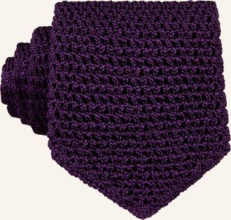 Tom Ford Strick-Krawatte lila