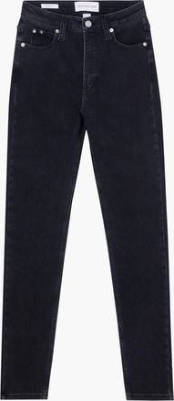 Calvin Klein Jeans Calvin Klein Damen Jeans Hose Skinny High Waist, Schwarz (Denim Black), 24W/30L