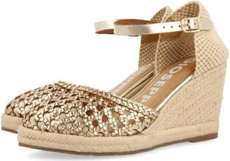 Gioseppo Femme Serignan Sandale cale, Platine, 39 EU