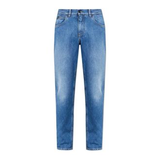 Dolce & Gabbana Homme, Jeans, Bleu, Taille: L Jean Coupe Droite