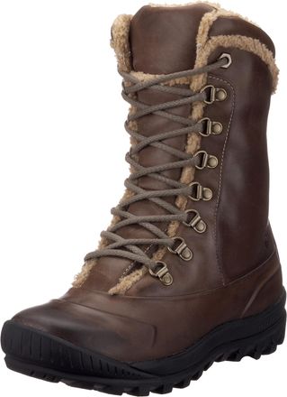 Timberland EK MT Holly MID LACE GREI 63668, Damen Stiefel, braun, (Greige), EU 39, (US 8)