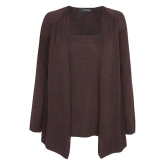 Cortana Seidenstrick-Cardigan - - Knitwear - Damen - Lila - S