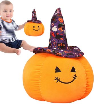 Generic Halloween Kissen, Halloween Kissen werfen | Nettes Kürbis-Kissen - Jack- LANDERN Kissen, Gefülltes Kissen Plüsch, Happy Halloween Kürbiskissen für Kin