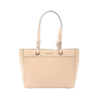 Michael Kors Pre-owned JET SET Travel Leder Tote Bag - - Pre-owned - Damen - Beige - ONE SIZE