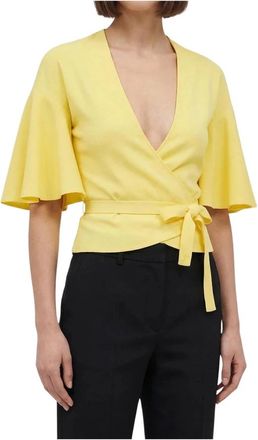 Jacquemus Femme, Blouses et Chemises, Jaune, Taille: 40 FR Maille