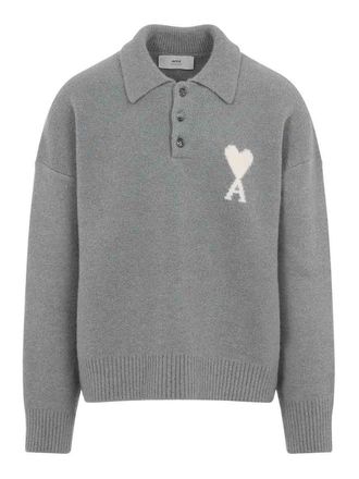Ami Poloshirt - Grau