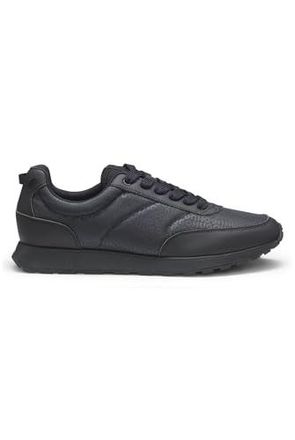 HUGO BOSS Hugo Icelin_Runn_cdcvlg 10275490 01 Baskets pour Homme, Noir, 45 EU