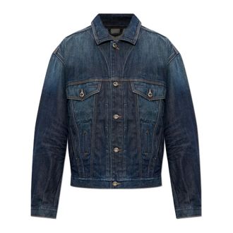Diesel unisex, Vestes, Bleu, Taille: XL Denim Vestes