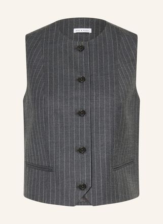 Mrs & Hugs Mrs & Hugs Blazerweste grau