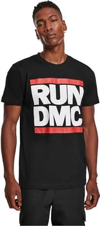 Mister Tee Homme Run Dmc Logo Tee T Shirt, Noir, XL EU