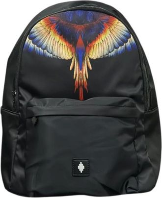 Marcelo Burlon unisex, Sacs, Noir, Taille: ONE Size Backpacks