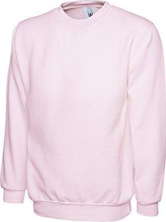 Uneek clothing Uneek Sweat 300 g uni classique à col rond - Rose - XXX-Large