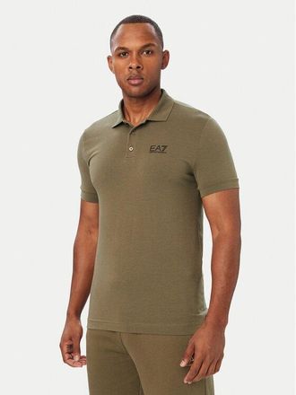 Emporio Armani Poloshirt 8NPF14 PJVQZ U7014 Khakifarben Regular Fit