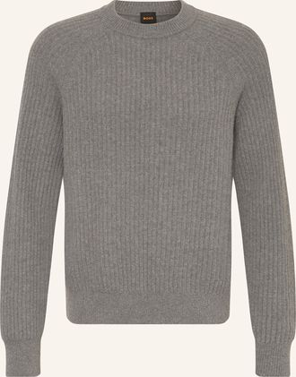 HUGO BOSS Pullover Klacier grau