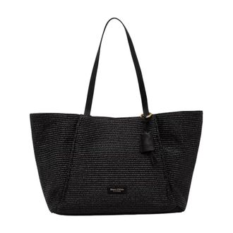 Marc O'Polo Raffia Shopper Large - - Bags - Damen - Schwarzk - ONE SIZE