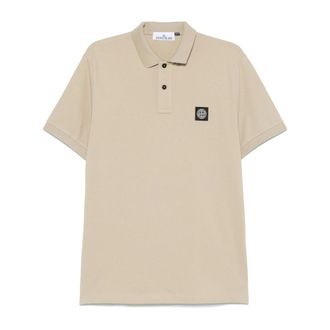 Stone Island Logo-patch Polo Shirt