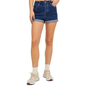 Jack & Jones JJXX Jack & Jones Jxhazel Mini Shorts Hw AKM Denim Femme Shorts, Denim Bleu Moyen/Détails : Akm2a, L
