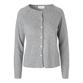 Rosemunde Hellgrauer Cardigan - 1421 - - Knitwear - Damen - Grau - L