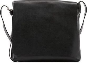 IL BISONTE Sac &agrave; bandouli&egrave;re en cuir de vachette