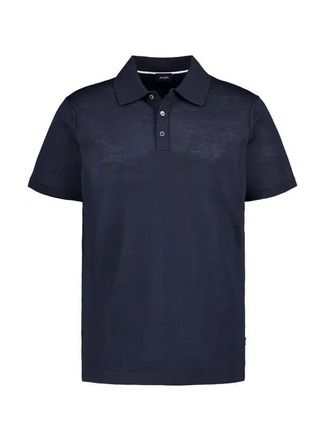 Joop Herren Polo-Shirt blau unifarben