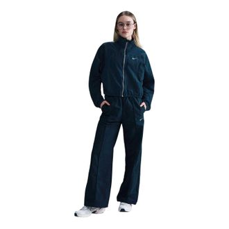 Nike Everything Jacke f&uuml;r Damen, Seitentasche (Marine/Wei&szlig;)
