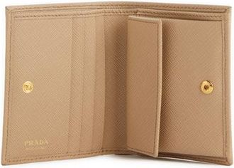 Prada Petit portefeuille en cuir Saffiano