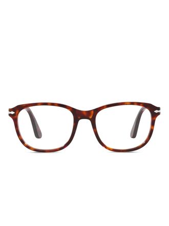 Persol lunettes de vue PO1935V à monture rectangulaire - Marron