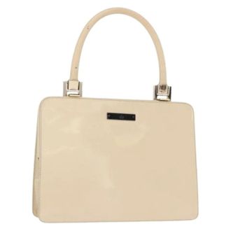 Gucci Sac &agrave; main en toile enduite Pre-owned - Femme - Pre-owned - Beige - Taille: ONE Size