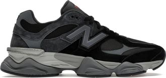 New Balance Homme, Chaussures, Noir, Taille: 45 1/2 EU Baskets Chunky Noir Gris 9060