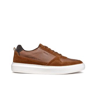 Geox Herren U DEIVEN A Sneaker, BROWNCOTTO, 42 EU