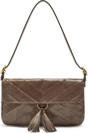 Maliparmi Maliparmi, Femme, Sacs, Beige, Taille: ONE Size Exotic Stripes Baguette