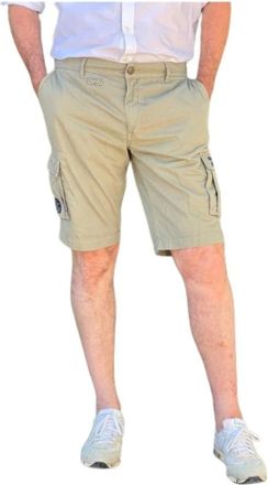 Aeronautica Homme, Shorts, Vert, Taille: L Cargo Short