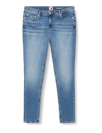 Tommy Jeans Damen Jeans Hose Nora Skinny Fit, Blau (Denim Medium), 31W/32L