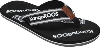 Kangaroos Herren K-BM Perth Sandale, Jet Black/Steel Grey, 41 EU