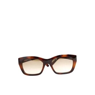 Ferragamo Pre-owned Sonnenbrille aus Kunststoff - - Pre-owned - Damen - Braun - ONE SIZE