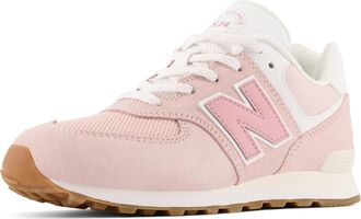 New Balance Jungen 574 Sneaker, Crystal Pink, 37.5 EU