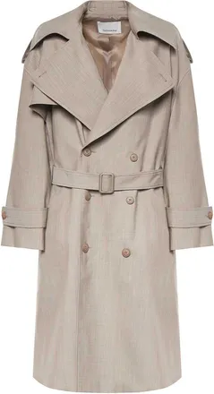 Frankie Shop Trench-Coat - Beige