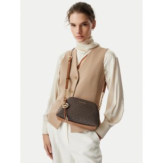 Michael Kors Handtasche MICHAEL Michael Kors Freddie 32T6GX4C1B Dunkelbraun