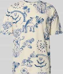 Scotch & Soda Relaxed Fit T-Shirt im Allover-Look